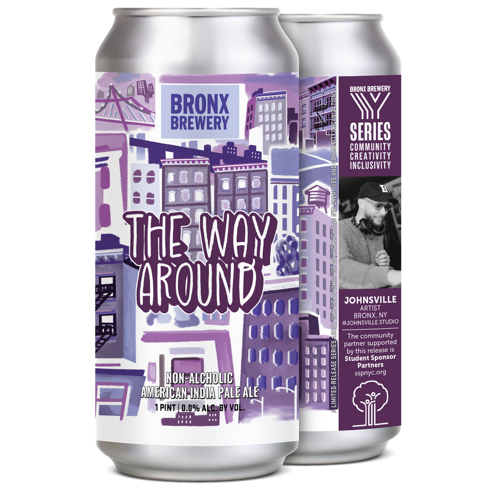 The Way Around: Non-Alcoholic American India Pale Ale – The Bronx Brewery
