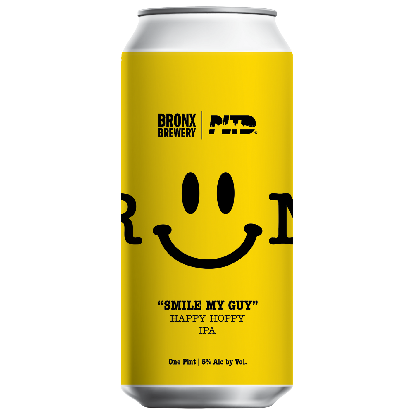‘Smile My Guy’ Happy Hoppy IPA - The Bronx Brewery